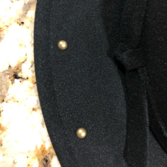 Urban Outfitters | Accessories | Uo Black Studded Fedora Cowgirl Hat ...